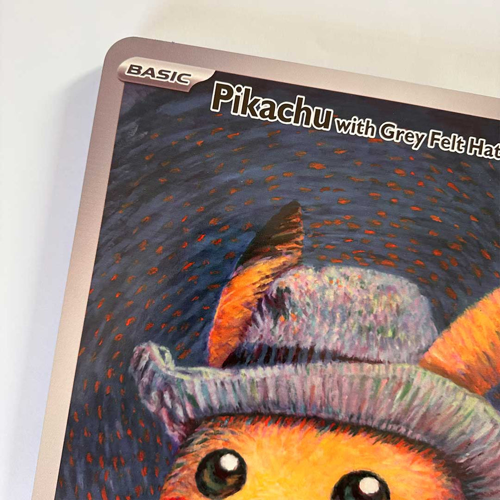 Cuadro Decorativo Pokemon TCG Pikachu Van Gogh - Geeksroom