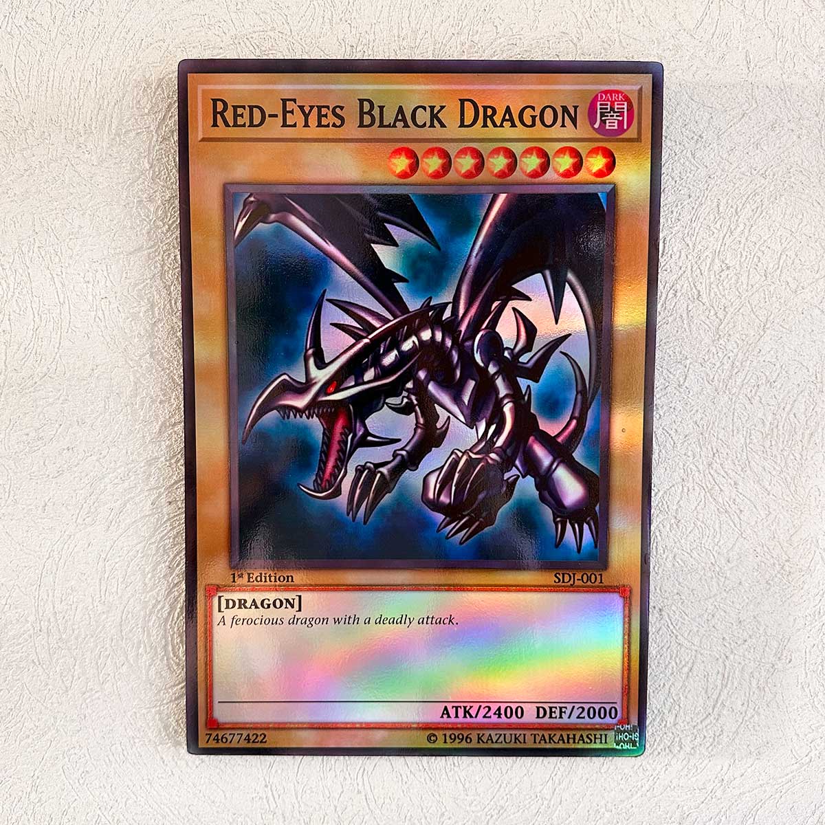 Cuadro Decorativo Yugi Cuadro Red Eyes B Dragon Geeksroom