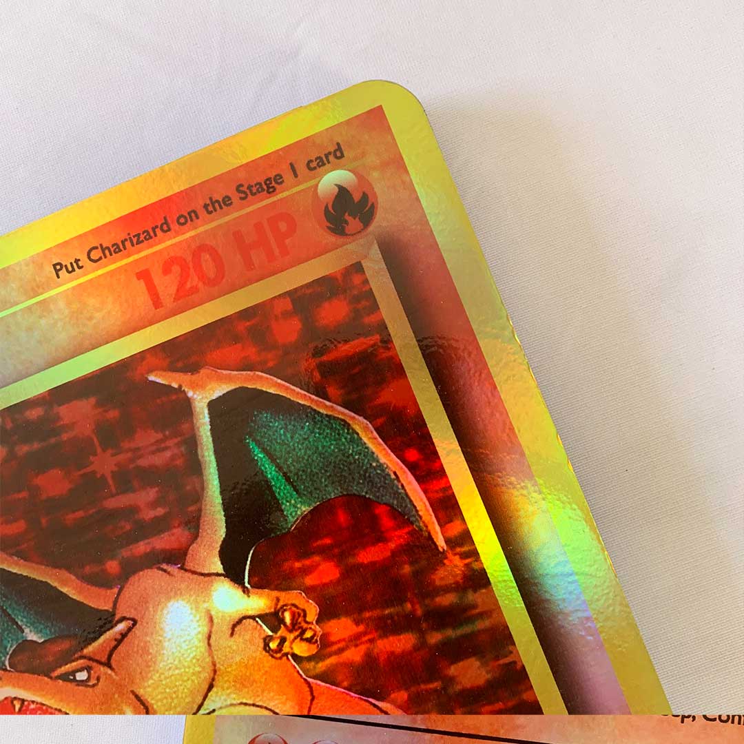 Cuadro Decorativo PKMN TCG Charizard Primera Edición - Geeksroom
