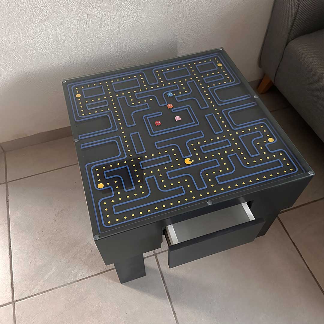 Mesa de Centro PacMan - Geeksroom