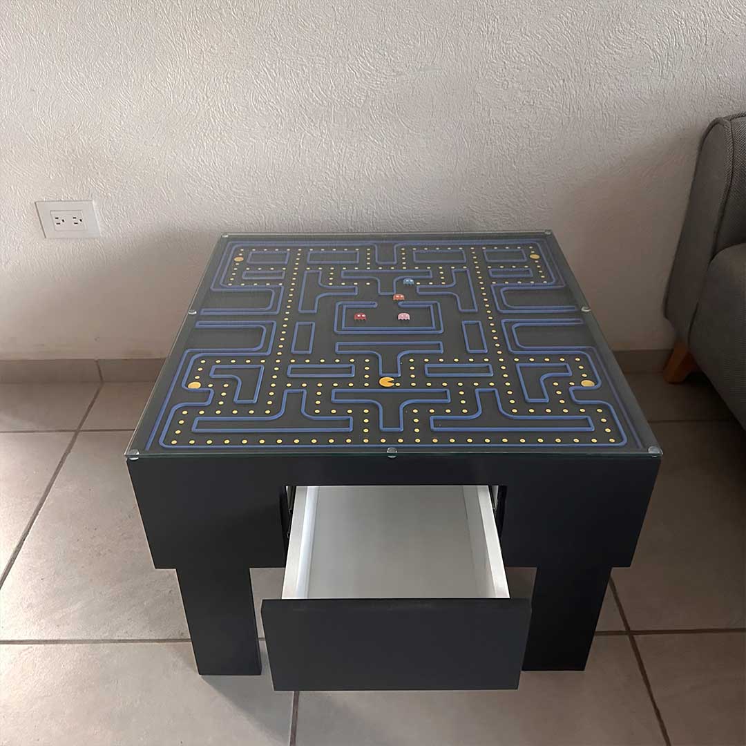 Mesa de Centro PacMan - Geeksroom