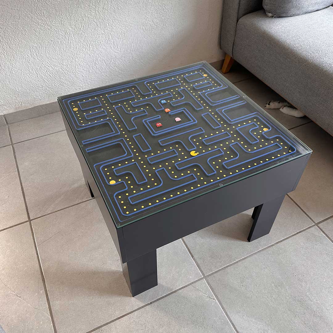 Mesa de Centro PacMan - Geeksroom