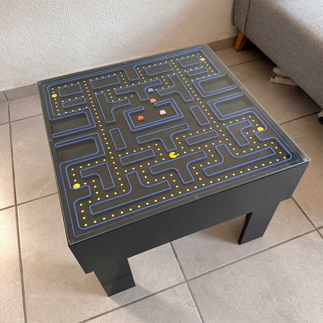 Mesa de Centro PacMan - Geeksroom